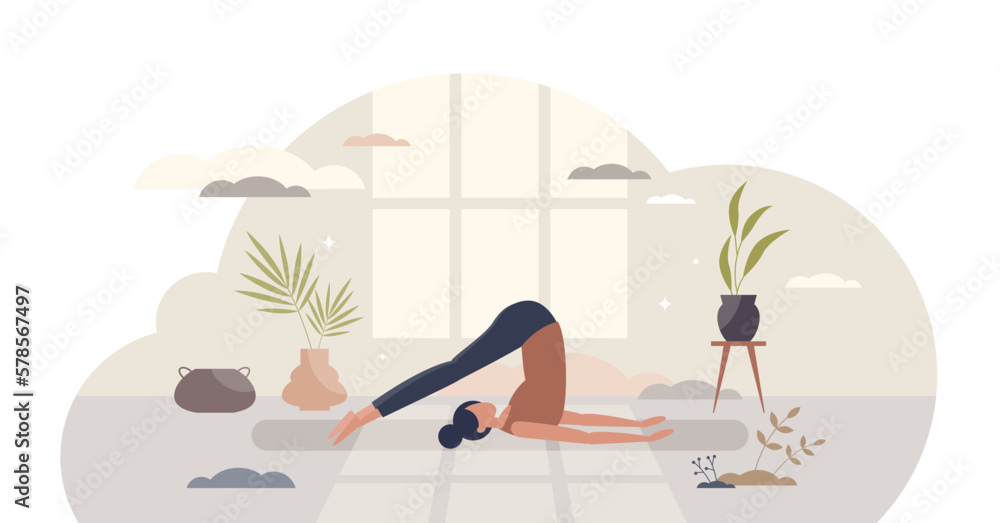 Pilates activity for muscle stretching and flexibility tiny person ...