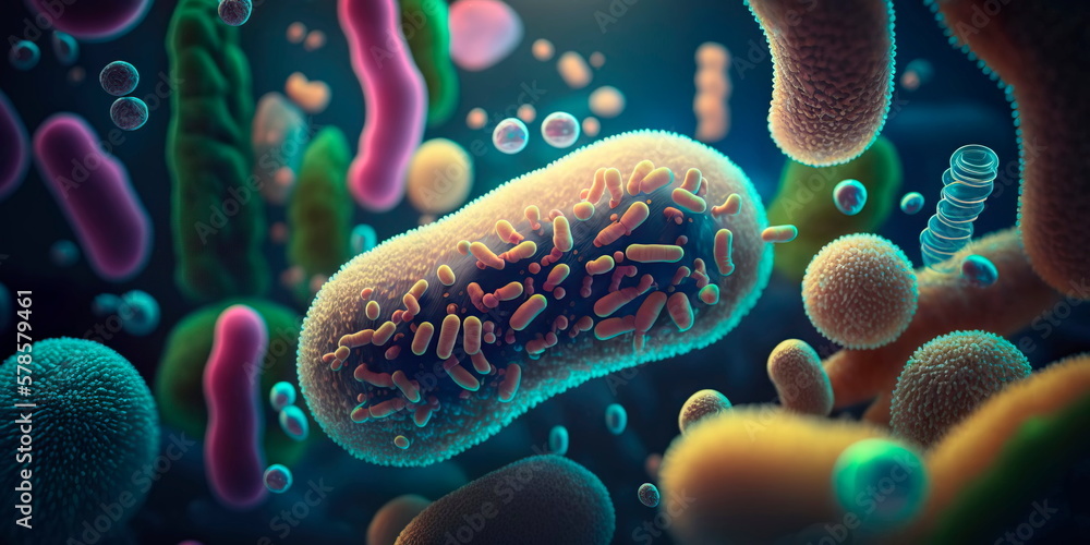 microbes and viruses to study their structure and evolution Generative ...