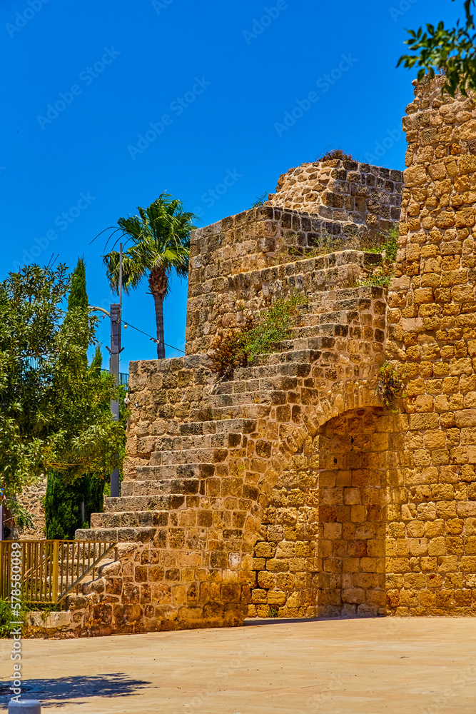 Stockfoto Fortress in Acre. construction was completed in 1785, during ...
