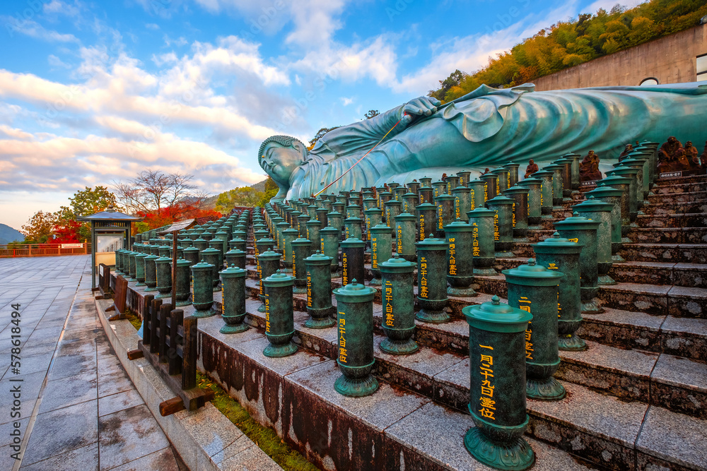 Fukuoka, Japan - Nov 21 2022: Nanzoin Temple in Fukuoka is home to a ...