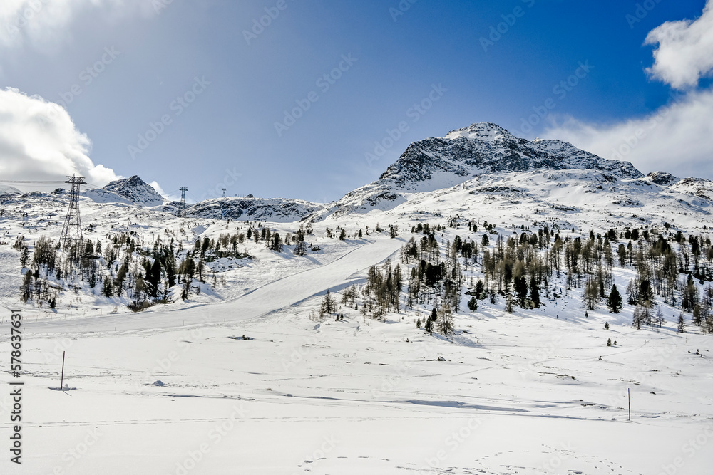 Bernina, Val Bernina, Diavolezza, Berninapass, Lago Bianco, Alpen ...