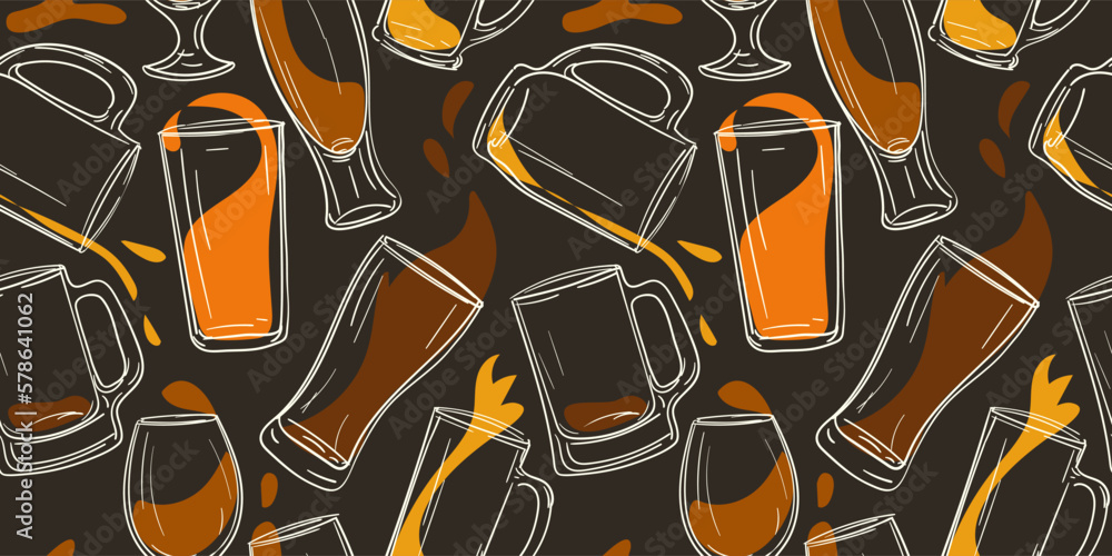 Pouring Beer Pitcher
