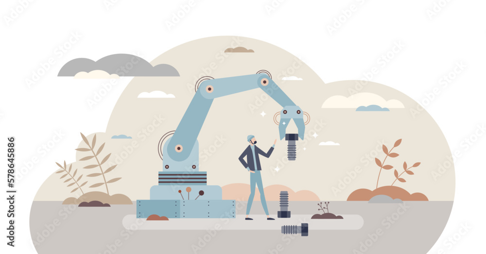 Mechatronics engineering as mechanic and electronic tech tiny person ...