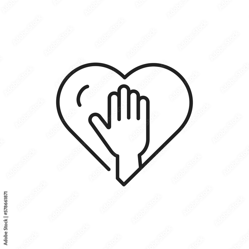 Community Outreach vector icon. Stock Vector | Adobe Stock