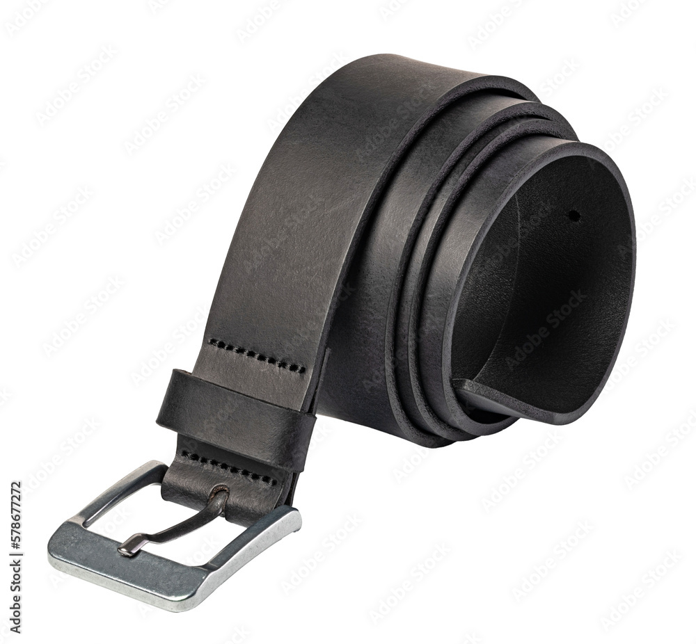 leather belt on transparent background. png file Stock Photo | Adobe Stock