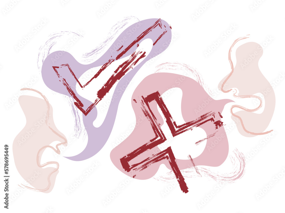 Roughness A004_quarrel with cross and tick frame shows the right and ...