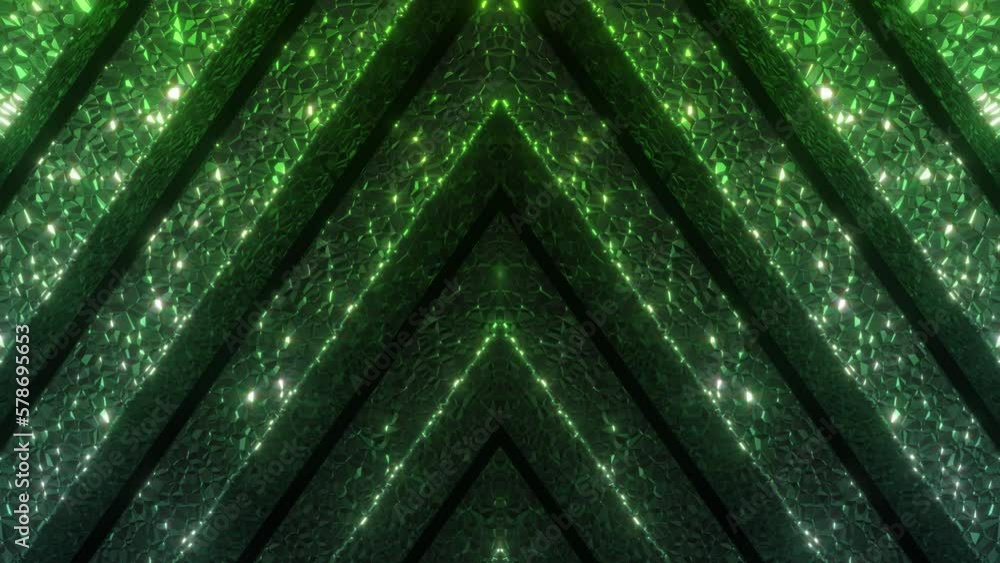 This stock motion graphic video of 4k Shining Spinning Blocks Pattern ...