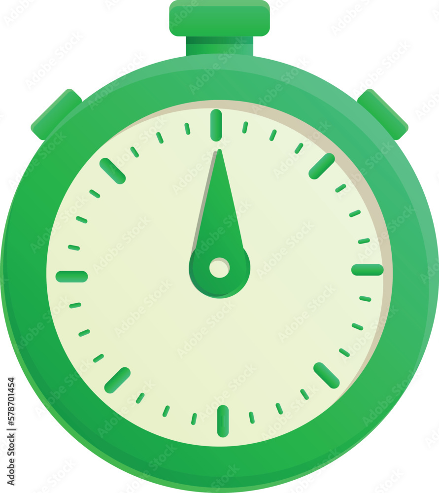 Stopwatch countdown icon cartoon vector. Timer clock. Stop time Stock ...