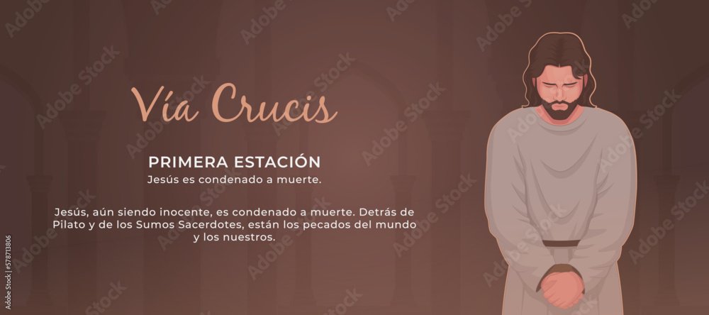 Banner de Jesús. Semana Santa. Viernes Santo. Jueves Santo. Jesus ...