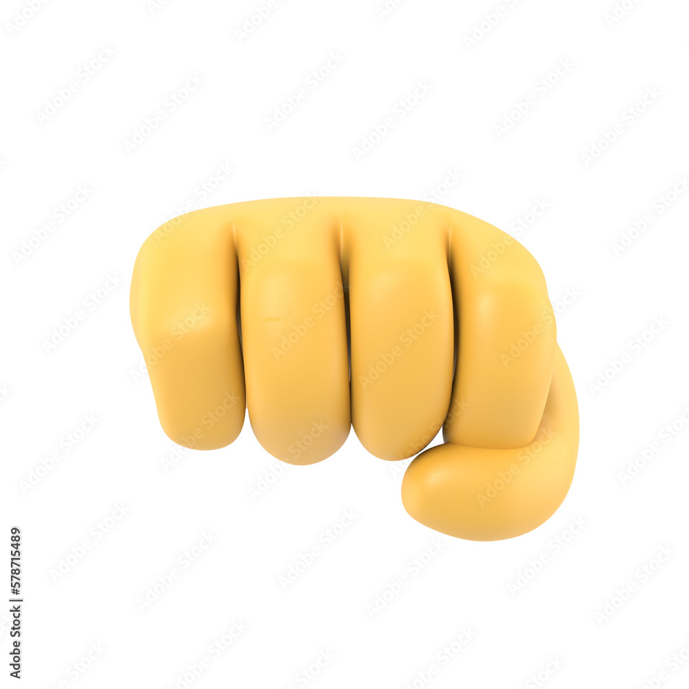 Transparent Backgrounds Mock-up.Strength icon. Cartoon character hand ...