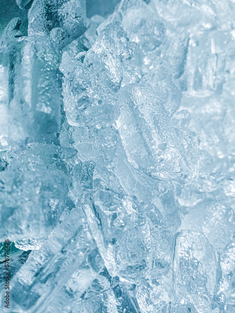 Ice cubes background, ice cube texture or background It makes me feel ...
