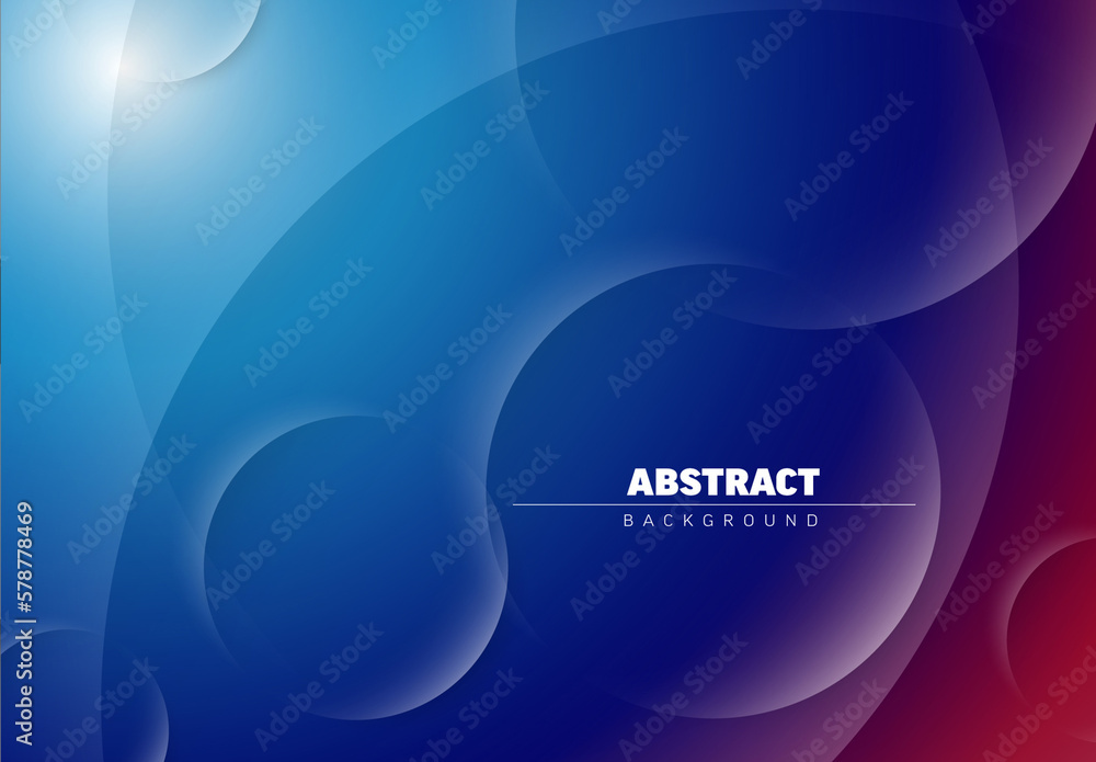 Vector Abstract digital background template with circles Stock Template ...