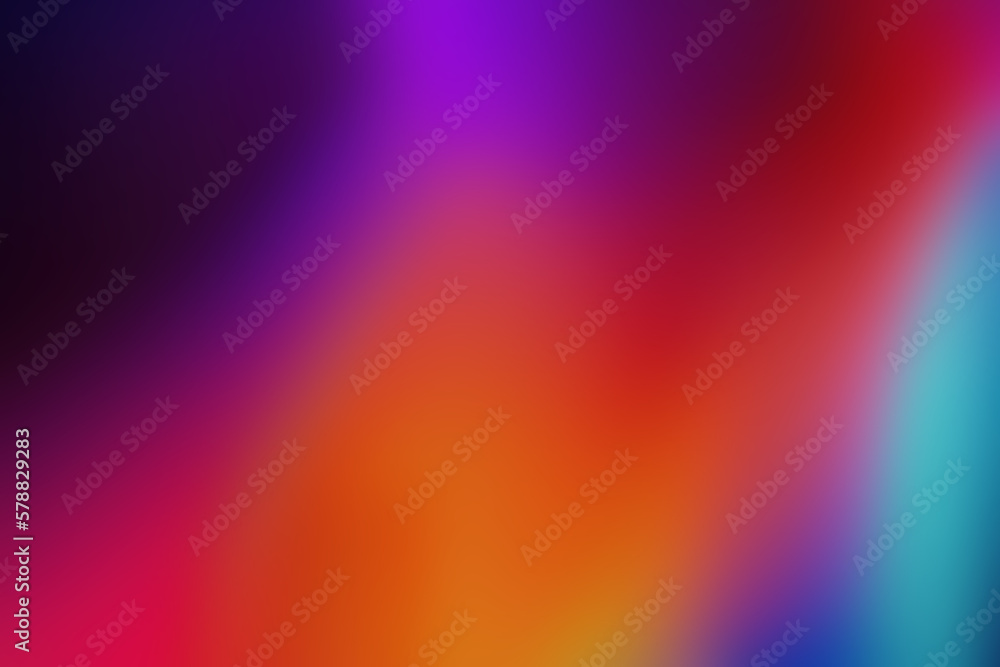 Vivid Colored blurry abstract gradient background, lomo light leak ...
