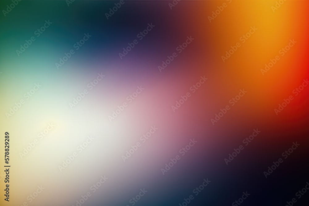 Vivid Colored blurry abstract gradient background, lomo light leak ...