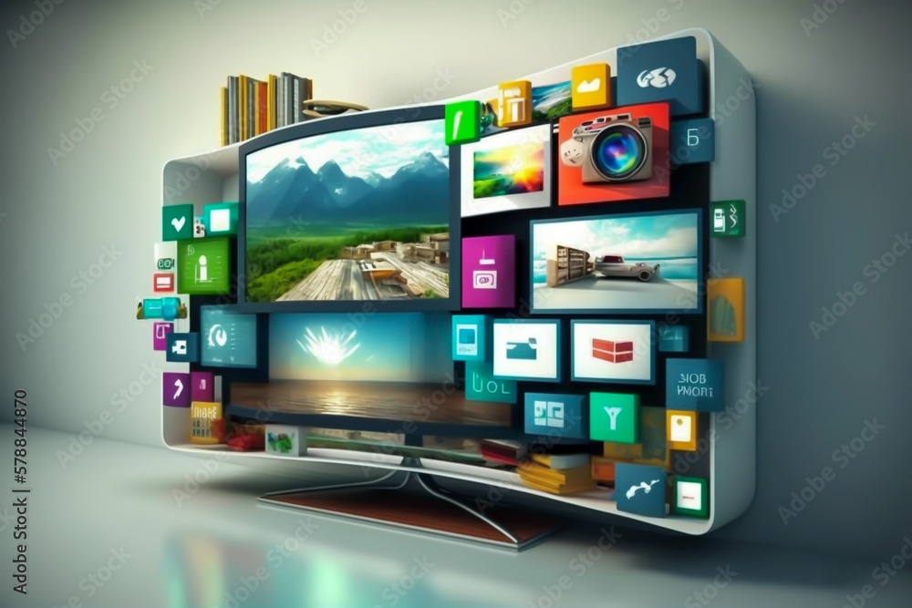 Smart tv management system usign augmented reality, future smart tv ...