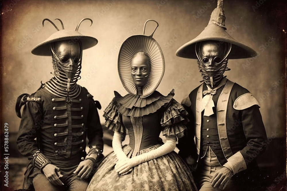 Aliens in 19th century, concept of UFO Sightings and Time Travel ...