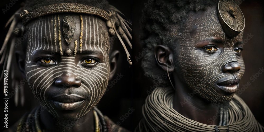The Mursi People Of Ethiopia Masters Of Lip Plates And Body Art