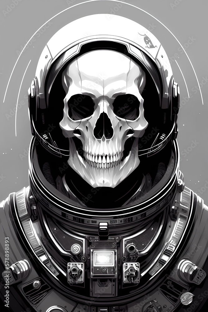 Astronaut Skull