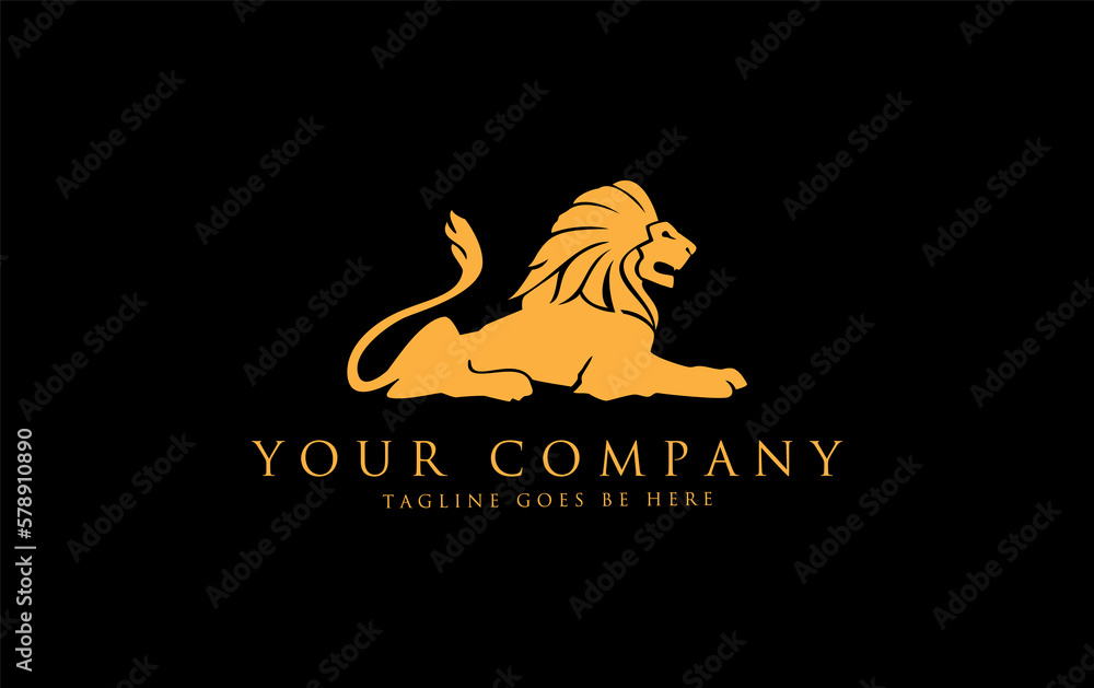 Lion logo and Lion Head Logo Design for your brand and business Stock ...