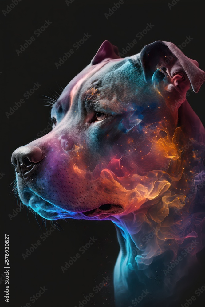 Beautiful Artistic Spiraling Galaxies Star and Iridescent Nebulae in ...