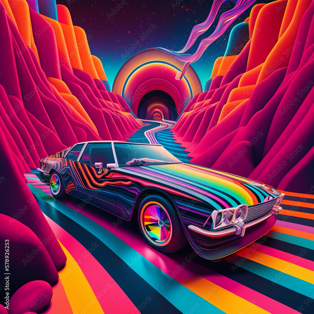 psychedelic spaces cars, inspired by psychedelic spaces of the 90's ...