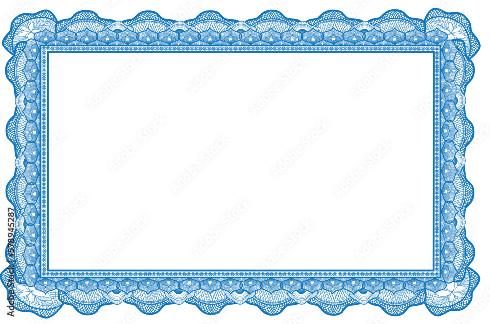 certificate frame and border vector for school and university Stock ...