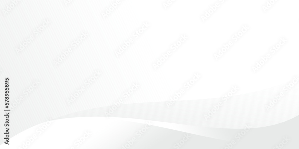 Abstract white and light gray wave modern soft luxury texture with ...