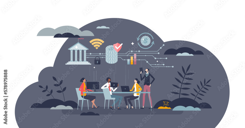 Fintech services as financial technology for web money tiny person ...