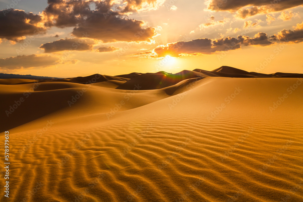 Arabian Desert Sunset