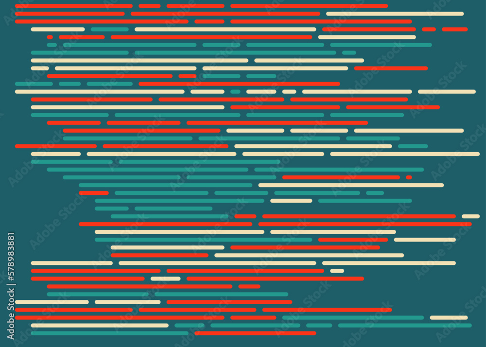 Code on screen vector illustration, flat cartoon coding lines ...