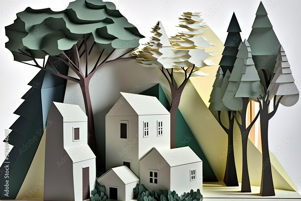 3d Construction Paper Crafts