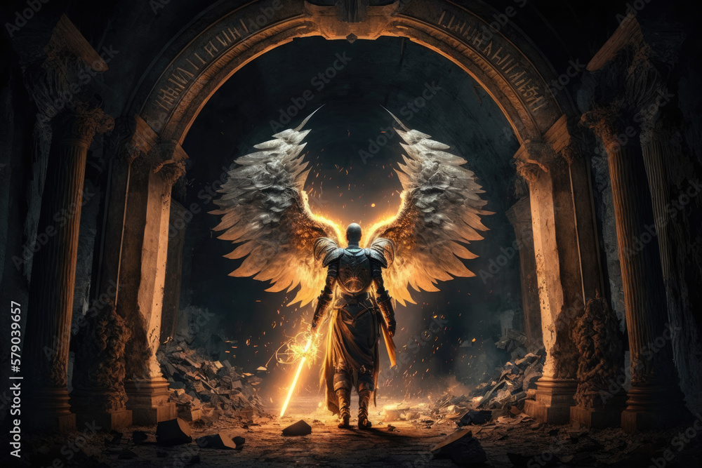 The Heavenly Guardian: The Angel who Preserves the Serenity of the ...