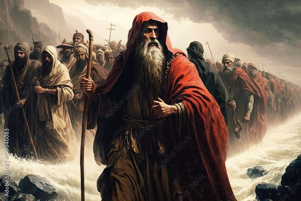 The Miracle of the Splitting Sea: The Story of Moses and the Israelites ...