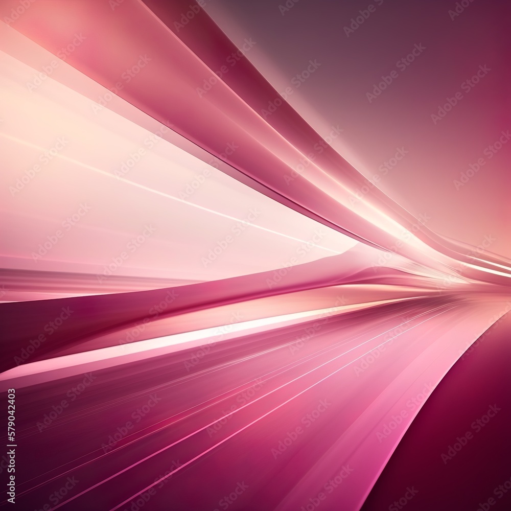 futuristic concept of motion speed lines with misty rose, linen and ...