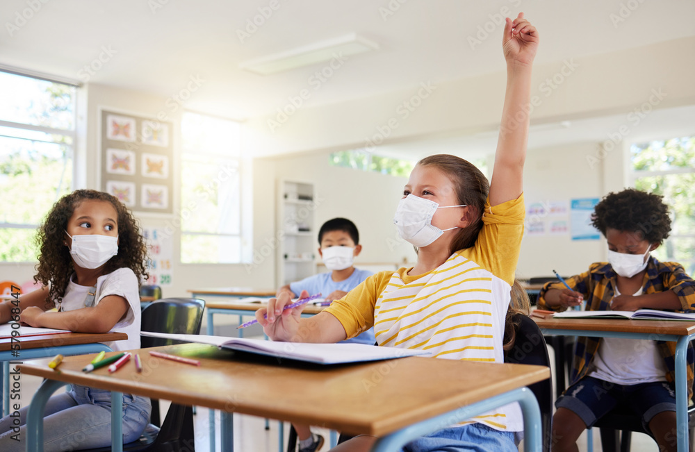 Learning, education and classroom in covid pandemic with students ...