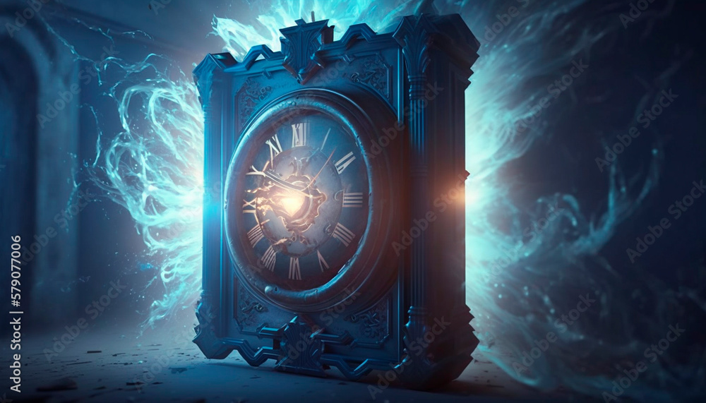 Illuminating the Past and Future: Time Capsule with Glowing Elements as ...