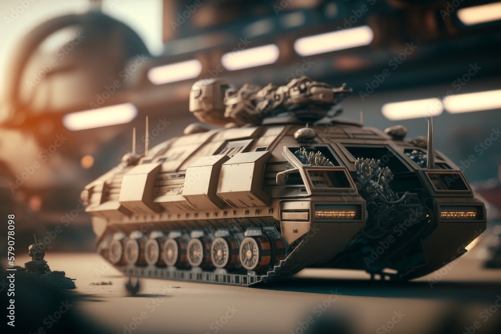 Powerful and Hyper-Detailed: A Bionic Military Base Captured in High ...