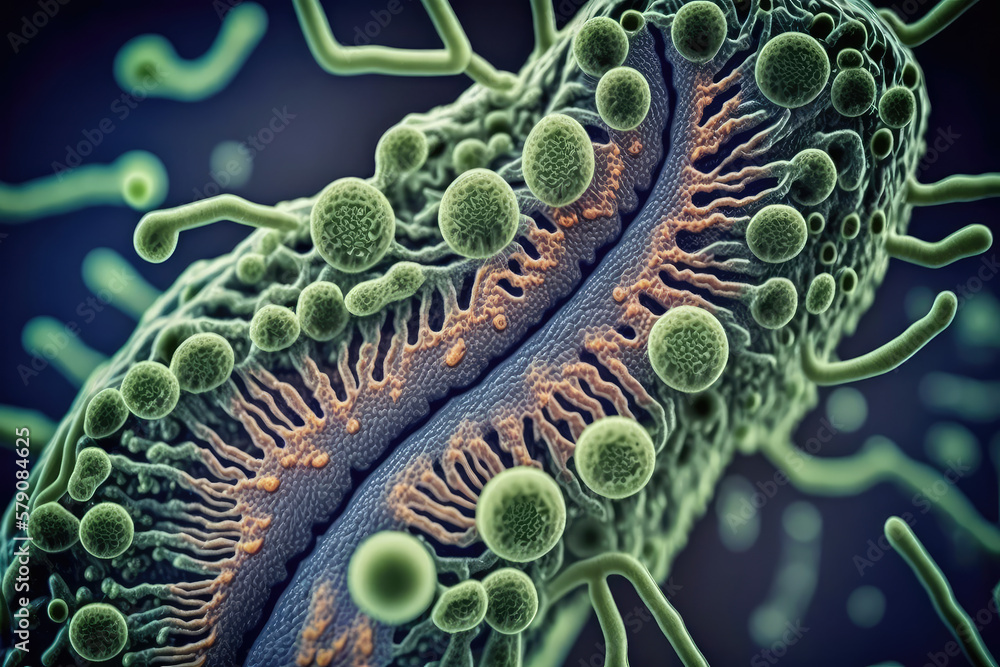 Helicobacter Pylori Electron Microscope