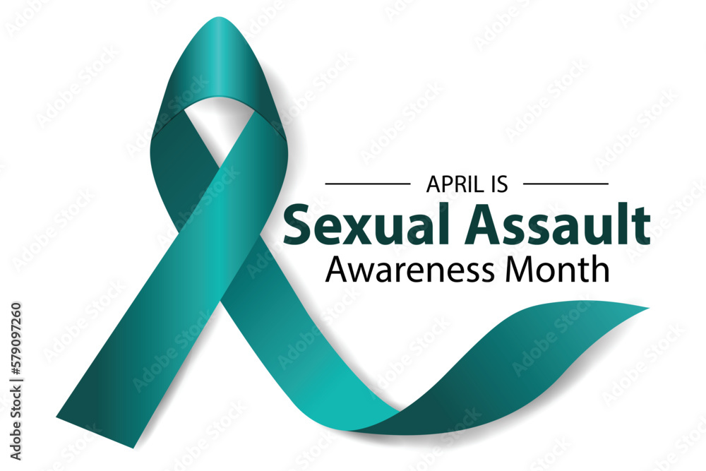 Vector illustration on the theme of Sexual Assault awareness Month of ...