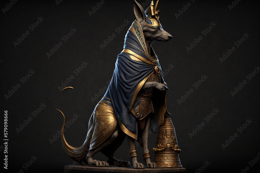 AI GENERATED EGYPTIAN GODS ARTWORK - Anubis Inspired, DND Style ...