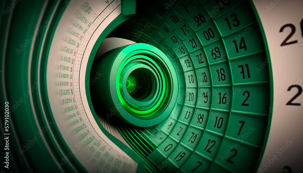 The Alien Calendar: A 3D Display of Mysterious Symbols with a Vortex to ...