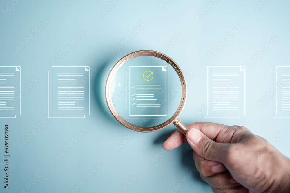 Document Management System Checking, online documentation database and ...