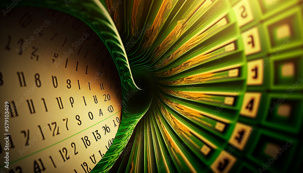 The Alien Calendar: A 3D Display of Mysterious Symbols with a Vortex to ...