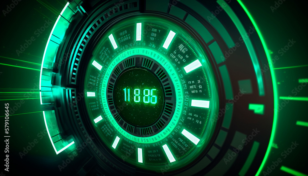 Chronometer of the Future: Alien Symbols on Digital Display of Time ...
