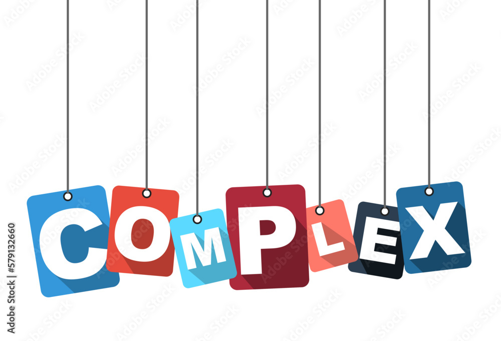 Colorful vector flat design background complex. It is well adapted for ...