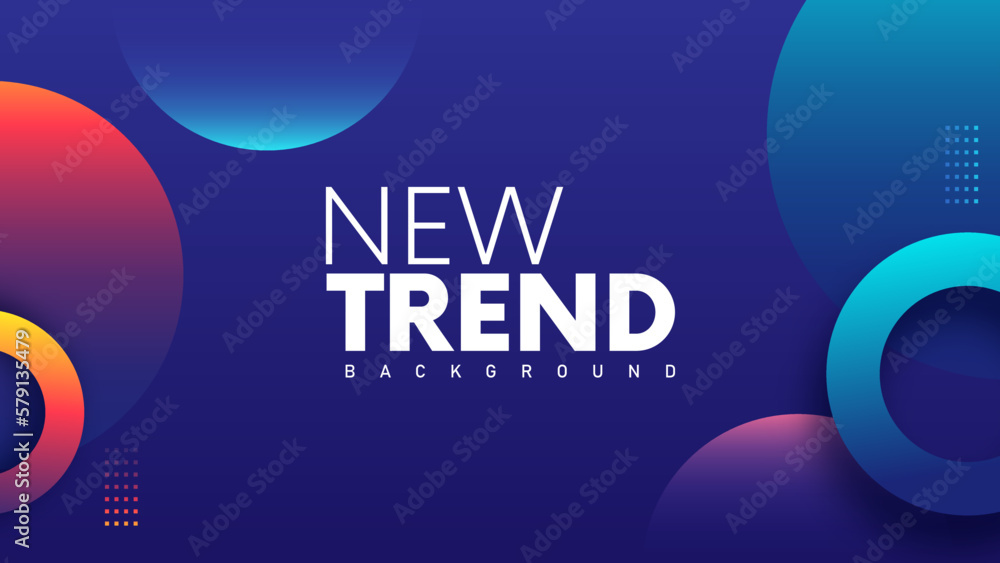 Colorful geometric background. New Trend Modern Abstract Template ...