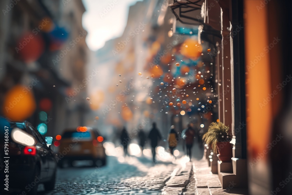 Exploring the Hyper-Detailed Unreal Engine 5 Urban Environment: Bokeh ...