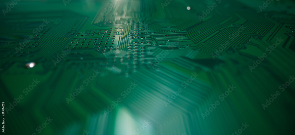Technology background with circuit board. Electronic computer hardware ...
