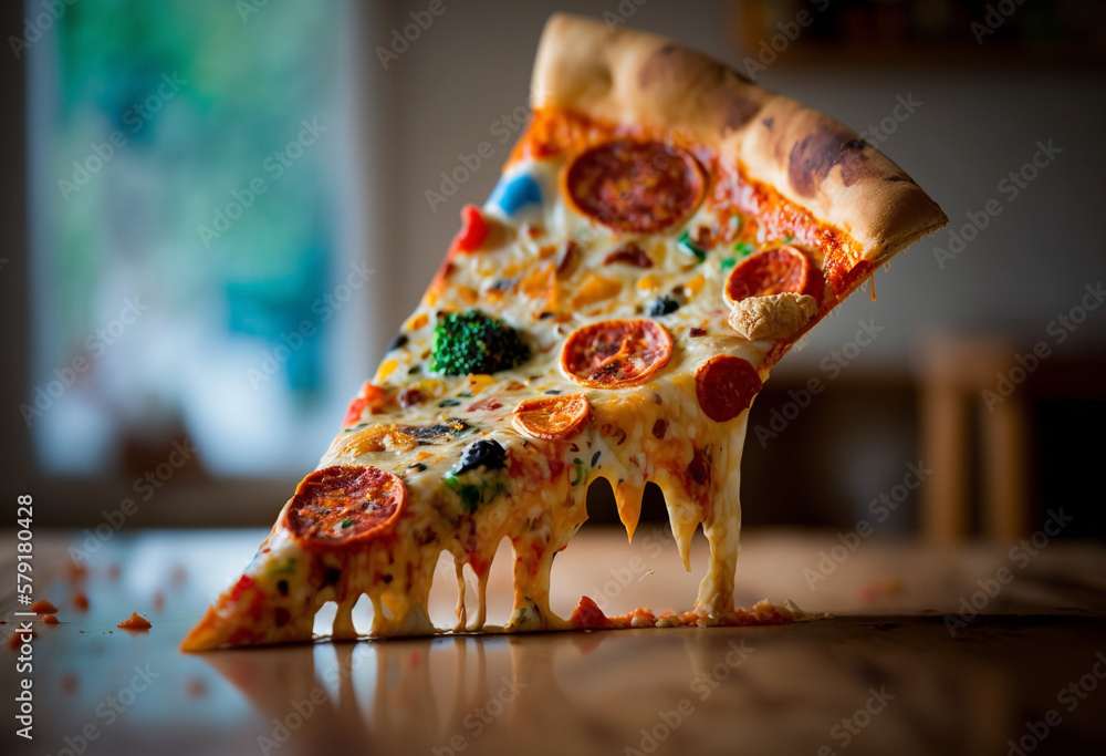 Ai-Generated Supreme Pizza: A Deliciously Realistic Render of Hot ...