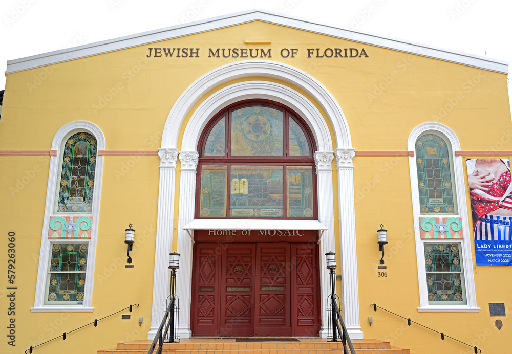 Jewish Museum of Florida, in two restored historic buildings that were ...